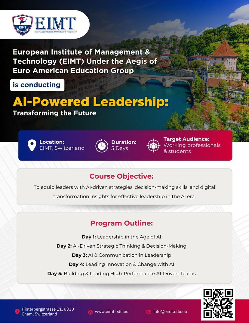 EIMT: European Institute of Management And Technology